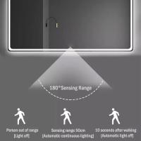 China 32-inch Anti-Fog Smart Mirror with Touch Screen TV - 1080p HD Display, 10-Point Capacitive Touch, Ultra-Thin 70mm Design for sale