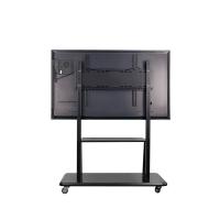 China 86 Inch Digital Smart Interactive Whiteboard Floor Standing with 3840×2160 UHD Resolution and 20-Point Touch for sale