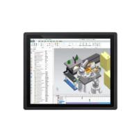 China 12.1 Inch Industrial Panel PC with 1024×768 LCD Display and 10-Point Capacitive Touch Screen - IP65 Waterproof Rating for sale