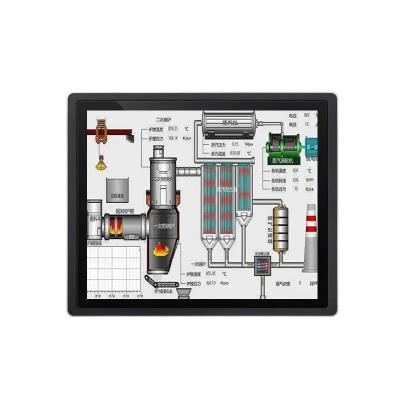 China 12.1 Inch Industrial Panel PC with 1024×768 LCD Display and 10-Point Capacitive Touch Screen - IP65 Waterproof Rating for sale