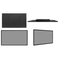China 65-Inch Ultra-Thin Touch HD LCD Advertising Display with 3840×2160 Resolution and 10-Point IR Touch for sale
