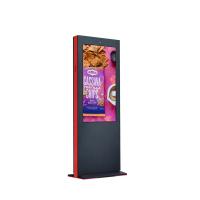 China 75 Inch Outdoor Waterproof Digital Signage with 3840×2160 Resolution and 3000 Nits Brightness for sale
