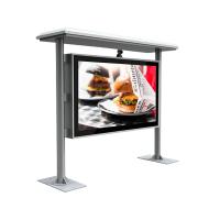 China 65 Inch Outdoor LCD Digital Signage 2500 Nits Floor Standing Display for Bus Station - 1420x885mm Dimensions for sale