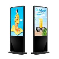 China 32/43/49 Inch Outdoor LCD Digital Signage with 2000 Nits Brightness and 10-Point Touch Screen for All-Weather Operation for sale