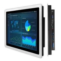 China IP65 Waterproof Fanless Industrial Monitor 21.5 Inch with 300cd/m² Brightness and 10-Point Touch Screen for sale