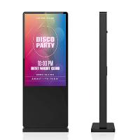 China 55 Inch Outdoor LCD Digital Signage Kiosk with 3000 Nits Brightness and Touch Screen for Advertising for sale