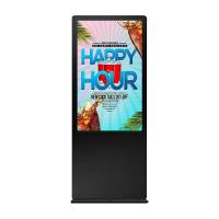 China 49 Inch 2000 Nits Outdoor LCD Digital Signage Kiosk with 178° Viewing Angle and Automatic Brightness Control for sale