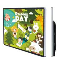 China HONGNUO 27 Inch Wall Mount LCD Advertising Display with 1920x1080 Resolution and 50,000 Hour Panel Life for sale