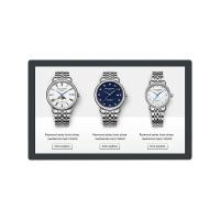 China 50 Inch Wall Mounted Advertising Display 1920×1080 Full HD with 500 cd/m² Brightness and 10-Point Touch for sale