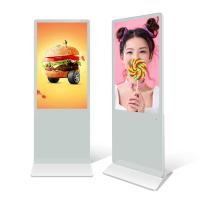 China 1080p Android Floor Standing LCD Advertising Display 55-inch with 450cd/m² Brightness and RK3288 Quad-core Processor for sale