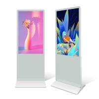 China 1080p Android Floor Standing LCD Advertising Display 55-inch with 450cd/m² Brightness and RK3288 Quad-core Processor for sale