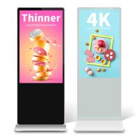 China 1080p Android Floor Standing LCD Advertising Display 55-inch with 450cd/m² Brightness and RK3288 Quad-core Processor for sale