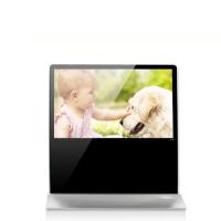 China 65 Inch Floor Standing Digital Signage with 4K FHD IPS Display, 350cd/m² Brightness for Vertical Advertising for sale