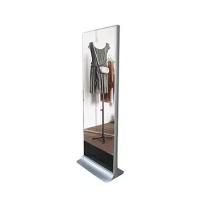 China 55 Inch Smart Magic Interactive Gym Mirror with 1920×1080 Resolution and 700 Nits Brightness for Workout Advertising for sale