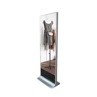China 55 Inch Smart Magic Interactive Gym Mirror with 1920×1080 Resolution and 700 Nits Brightness for Workout Advertising for sale