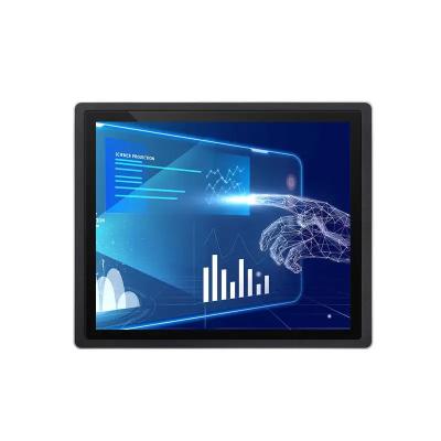 China 17 Inch Industrial LCD Monitor with 10-Point Capacitive Touch, 1920x1080 Resolution, 300cd/m² Brightness for sale