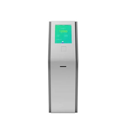 China 21.5 Inch Self Service Touchscreen Kiosk with 1920×1080 Resolution and 10-Point Capacitive Touch for Banking for sale
