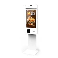 China HONGNUO Interactive Self-Service Ordering Kiosk with 21.5-43 Inch Multi-Touch Screen and 500 Nits Brightness for Fast Food Restaurants for sale
