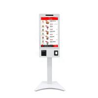 China 15.6 Inch Floor Stand Food Ordering Kiosk with 8GB RAM and 128GB SSD for Restaurant Self-Service for sale