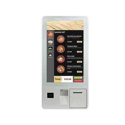China Customized 43 Inch Self Service Kiosk with POS Terminal Printer - 8GB RAM 128GB SSD Android/Windows for sale