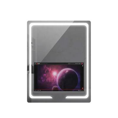 China 32-Inch Smart LCD Bathroom Mirror with Anti-Fog Technology, Bluetooth Connectivity, and 50,000-Hour Lifespan for sale