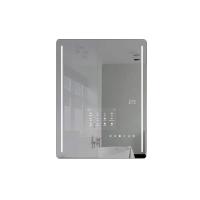 China HONGNUO 17 Inch Smart Bathroom Mirror with Touch Screen, LCD Lighting, 50,000 Hour Lifespan and Bluetooth Speaker for sale