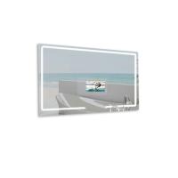 China 27 Inch LCD Illuminated Touch Screen Smart Mirror with 50,000 Hour Lamp Life and Waterproof Design for Bathroom for sale