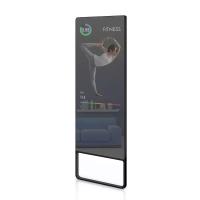 China 21.5 Inch Interactive Smart Fitness Mirror with 1080p Display and AI Motion Tracking for Gymnasiums for sale