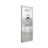 China 55 Inch Interactive Fitness Mirror with LCD Screen - 1920×1080 Resolution, AI Movement Correction, RK3288 Quad-Core Processor for sale