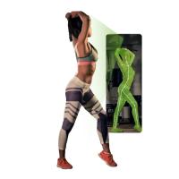 China HONGNUO 55 Inch Floor Standing Interactive Fitness Mirror with Touch Screen - 1920×1080 HD, 2GB RAM for sale