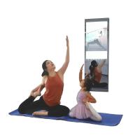 China HONGNUO 55 Inch 2K HD Smart Fitness Mirror with 10-Point Touch Screen and 50,000 Hour Lifespan for sale