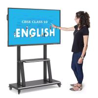 China 55 Inch Multi Touch Interactive Whiteboard with 4mm Toughened Glass and 50000h Service Life for Education and Business for sale