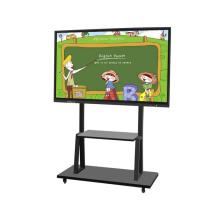 China 75 Inch Interactive Smart Whiteboard with Dual WiFi and 350cd/㎡ Brightness - Wall Mount Touch Screen for Education and Business for sale