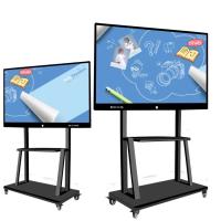 China HONGNUO 4K LCD Smart Interactive Whiteboard 75 Inch with 20-Point Touch for Meeting Rooms for sale