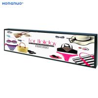 China 36.6 Inch RK3399 Android Bar LCD Display with 1920x290 Resolution and 500cd/m² Brightness for Advertising for sale