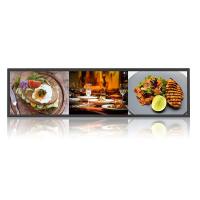 China 24 Inch 450 Nits Android Bar LCD Display with 1920×360 Resolution and 50,000 Hour Lifespan for Supermarkets for sale