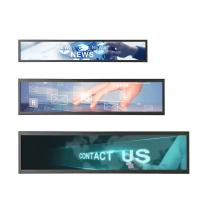 China 21.5 Inch Ultra Wide Stretched Bar LCD Display 500 Nits High Brightness 1920×540 Resolution for sale
