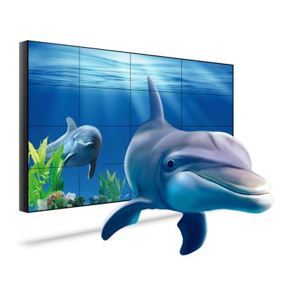 China 49-inch 1920x1080 LCD Video Wall Display Panel with 6ms Response Time and 450cd/m² Brightness for sale