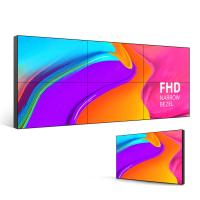 China 65 Inch Wall Mounted LCD Video Wall Panel 3840×2160 500nits with 5.3mm Ultra-Narrow Bezel for Advertising Display for sale