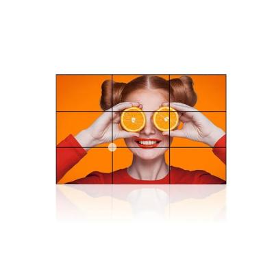 China 65 Inch 4K Video Wall LCD Monitor with 178° Viewing Angle, 500 cd/m² Brightness for Commercial Digital Signage for sale
