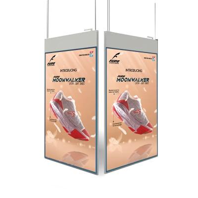 China Ultra Thin 46-Inch Digital Window Display with 700 Nits Brightness and 50,000-Hour Lifespan for Retail Advertising for sale