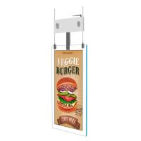 China Custom WiFi Android Window Digital Display 700-2500 Nits High Brightness 43-65 Inch Outdoor Advertising Screen for sale