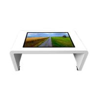 China HONGNUO Interactive Smart Coffee Table Touch Screen 1920x1080 Waterproof Self Service Ordering Kiosk with 8GB RAM 128GB SSD for sale
