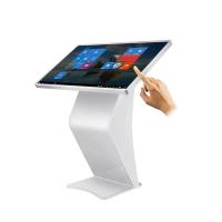 China 55-Inch Touch Screen Digital Kiosk with 1920×1080 Resolution and 50,000 Hour Panel Life for Indoor Commercial Use for sale