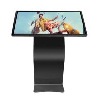 China 43-inch LCD Interactive Touch Screen Kiosk with 10-Point IR Touch and 1920×1080 FHD Display for Advertising for sale