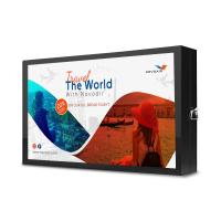China 75 Inch Outdoor LCD Digital Signage with 4000 Nits Brightness and IP65 Weatherproof Rating for Advertising Displays for sale
