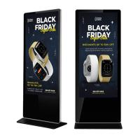China 1920 X 1080/3840*2160 Floor Standing Digital Signage Display High Contrast Ratio for sale