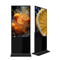 China Android/Windows Floor Standing Digital Signage 16.7M Display Colors With Audio Outputs for sale