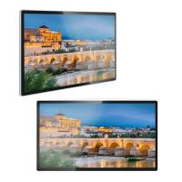 China CMS LCD Wall Mounted Digital Advertising Screen And 8GB Storage for sale