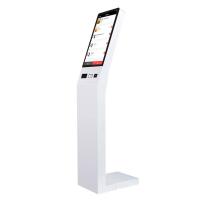 China 18.5  inch touchscreen self service ticket kiosk win10 windows intel i3 4+128GB  payment kiosk small pos kiosk machine for sale